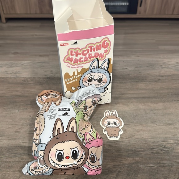 Accessories | Authentic Pop Mart Exciting Macaron Labubu Toffee | Poshmark
